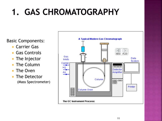 Gas Chromatography and mass spectrometry | PPT | Free Download