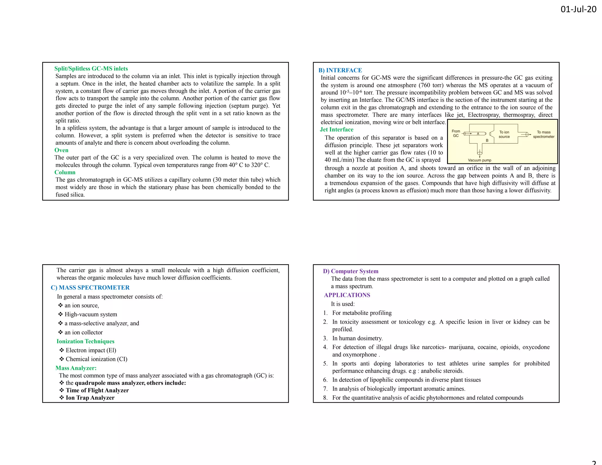 GC-MS, amp, lcms | PDF