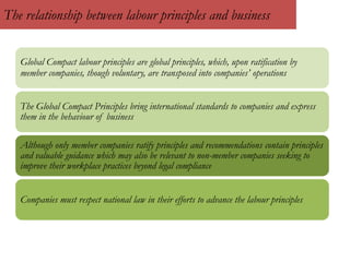 UN Global Compact Network India : Labour Principles by Pooran C. Pandey ...