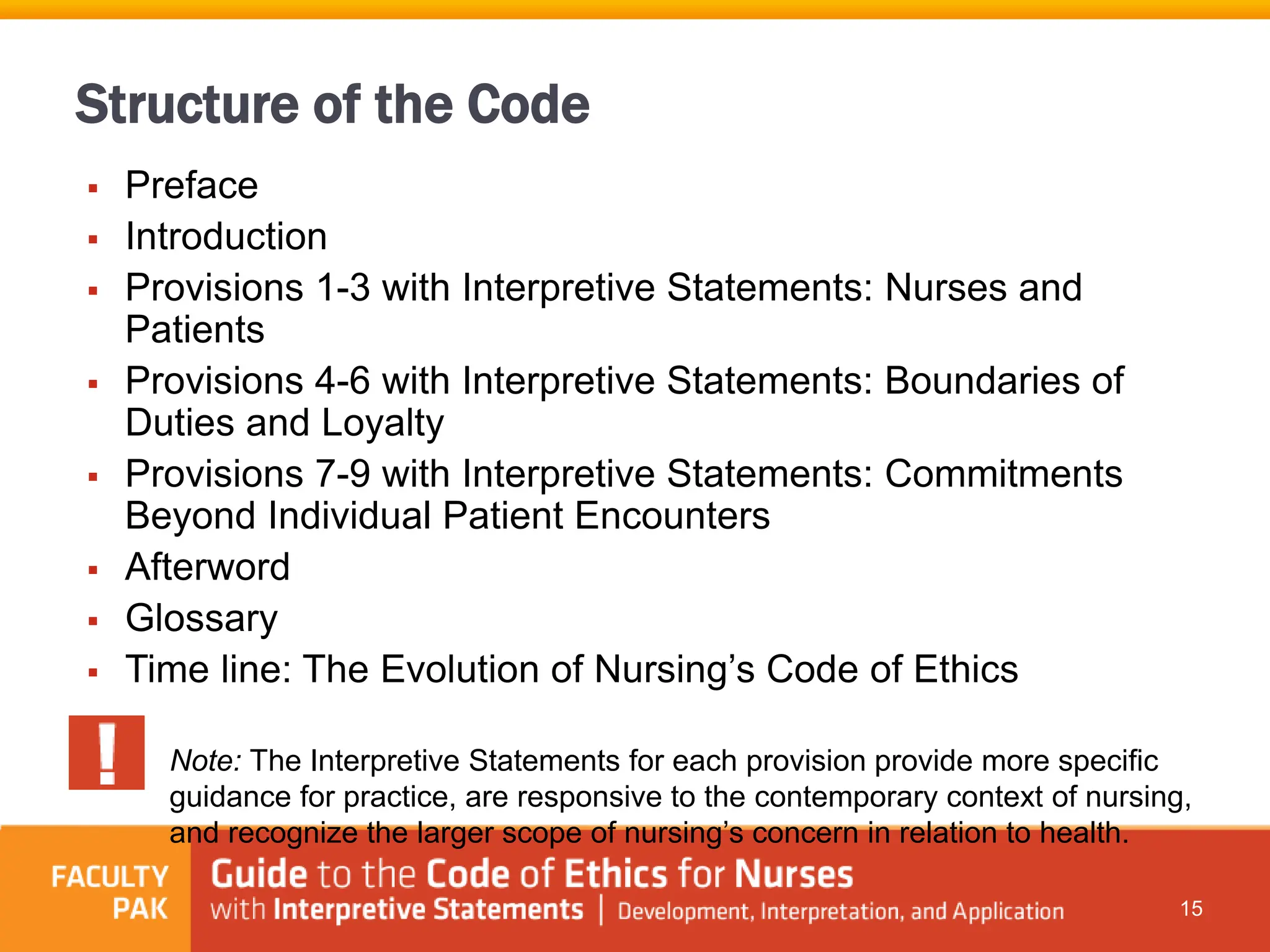 ANA eguide to the code of ethics for nurses | PPTX