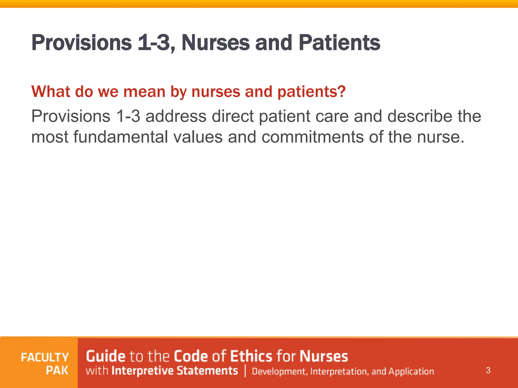 ANA eguide to the code of ethics for nurses | PPTX