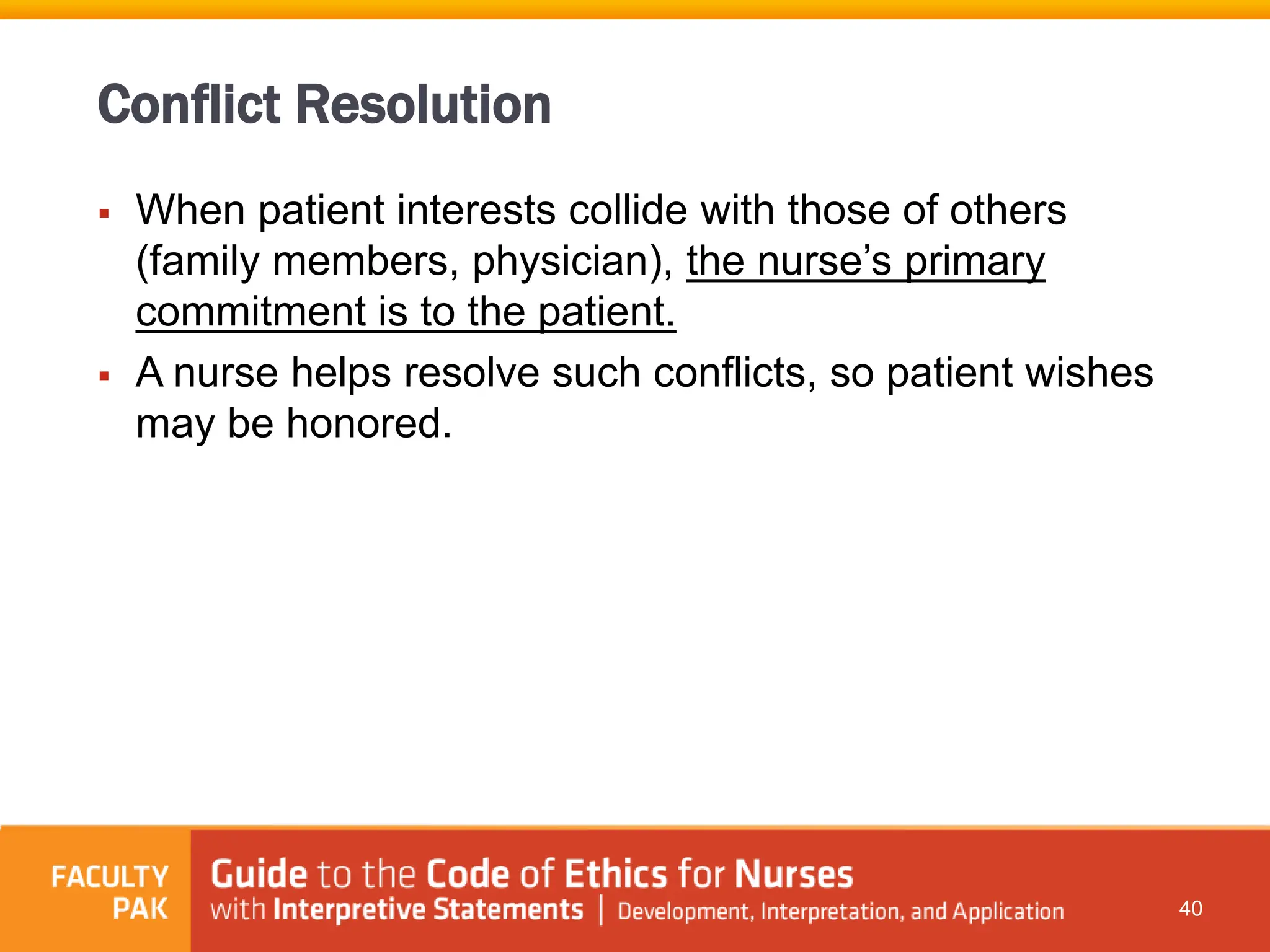 ANA eguide to the code of ethics for nurses | PPTX