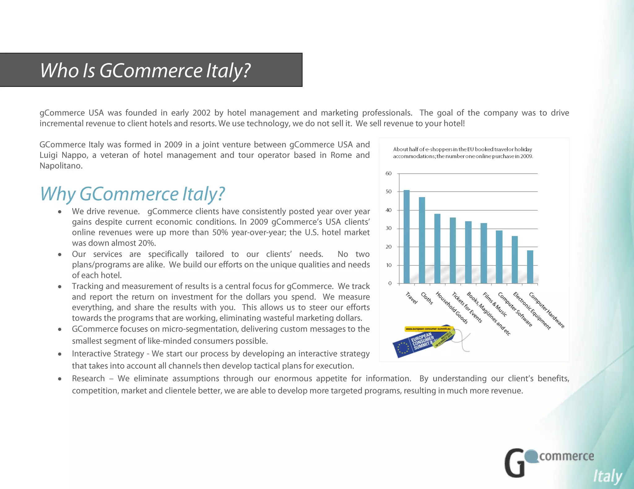 G Commerce Italy | PPT