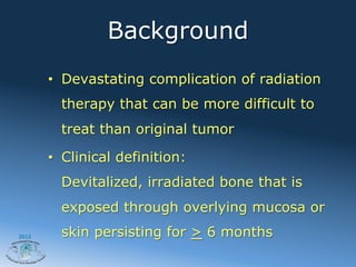 Complications from radiation therapy by A. Rapidis | PDF
