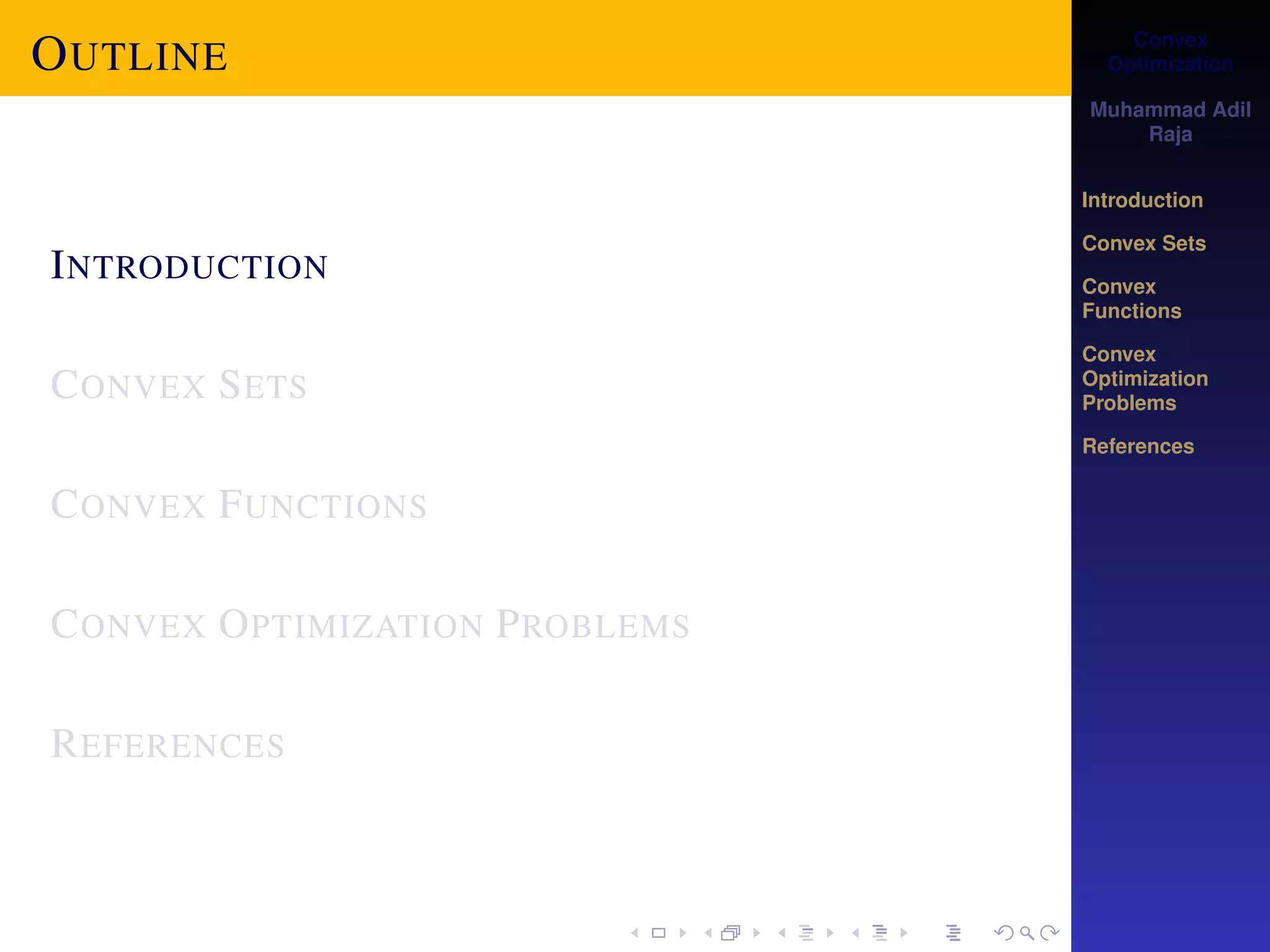 Convex Optimization Ppt 