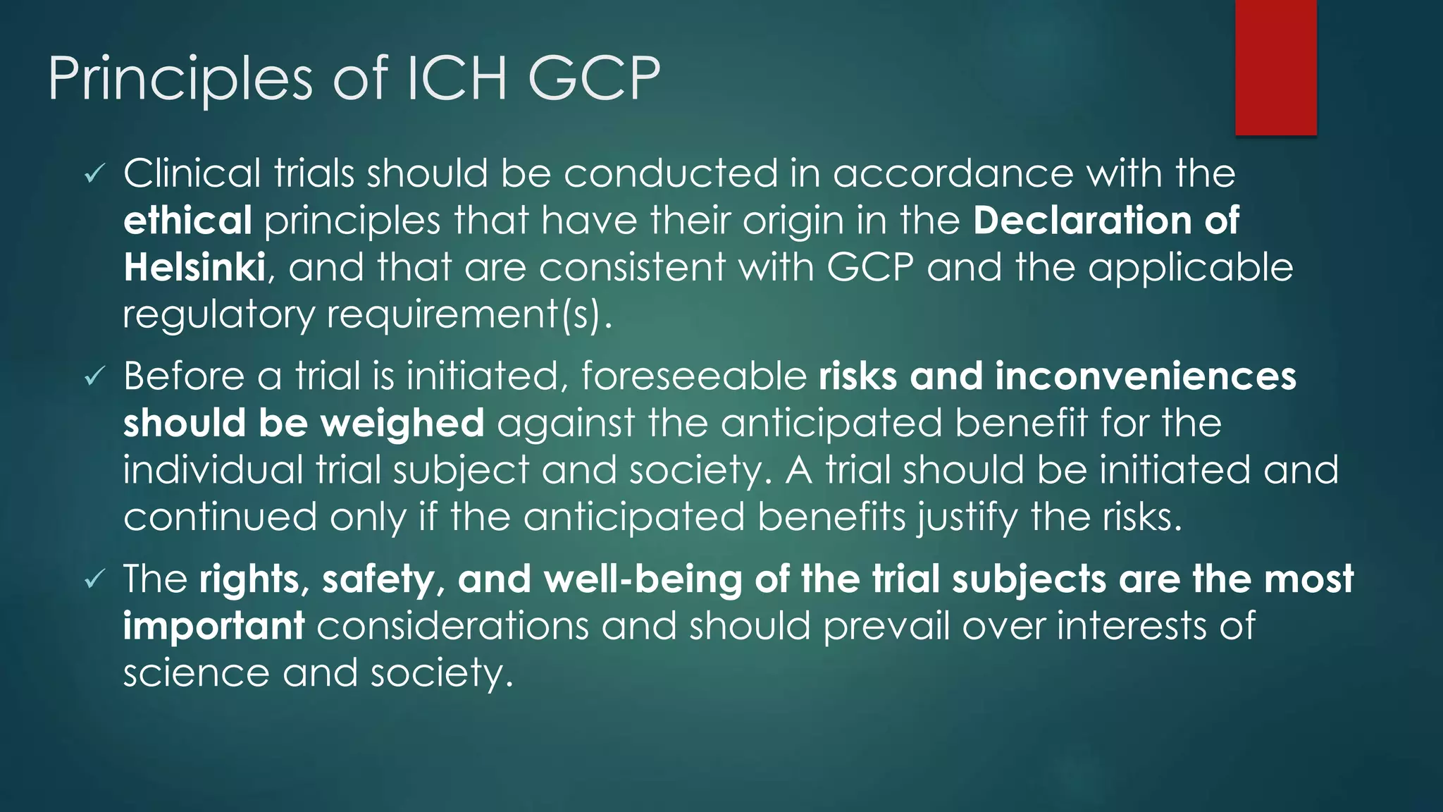 Good Clinical Practice | PPTX