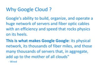 Introduction to Google Cloud Platform | PDF