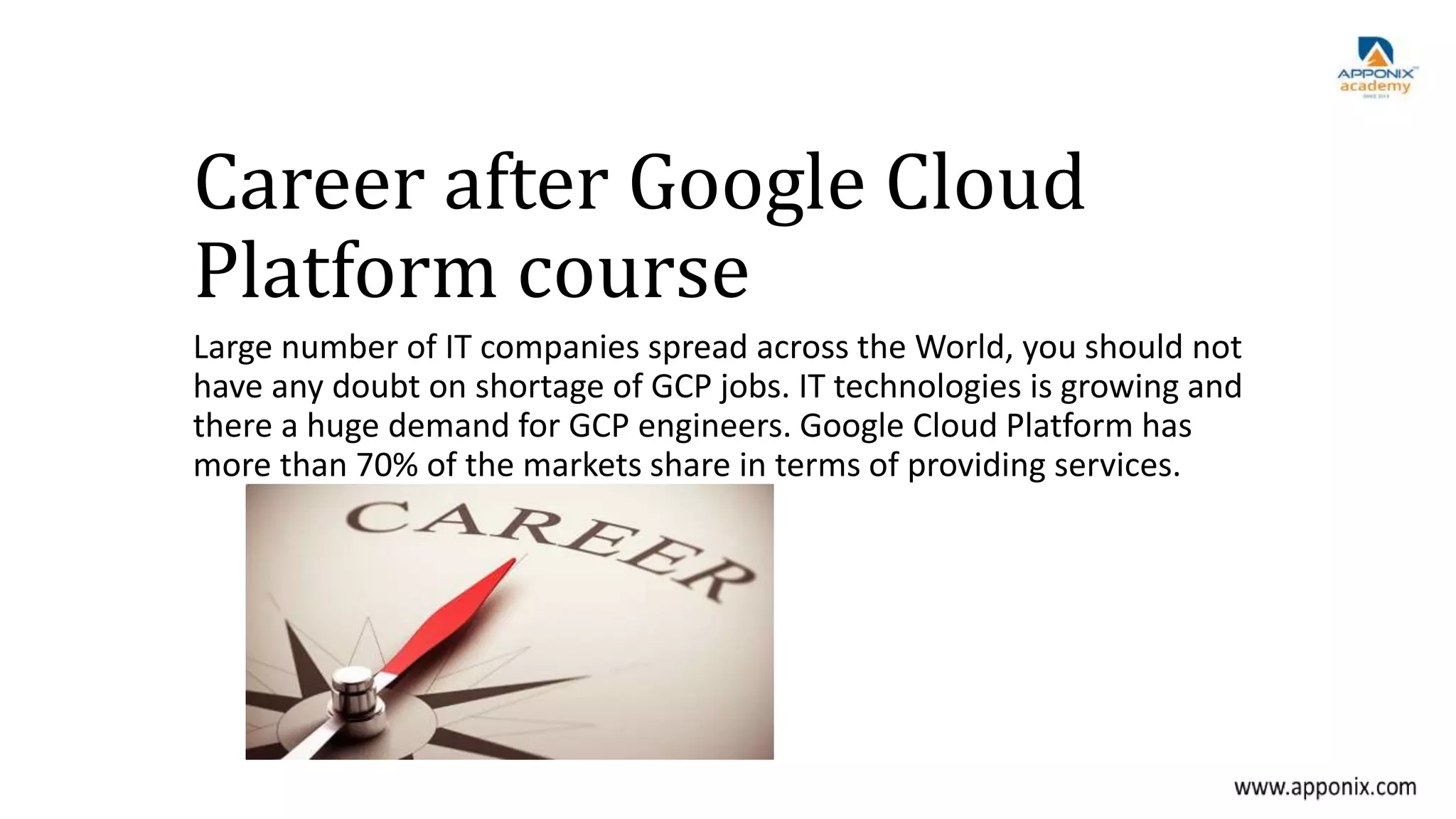 Gcp certification - guruprasanth.s | PPT