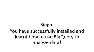 Gcp github-bigquery | PPTX | Cloud Computing | Internet