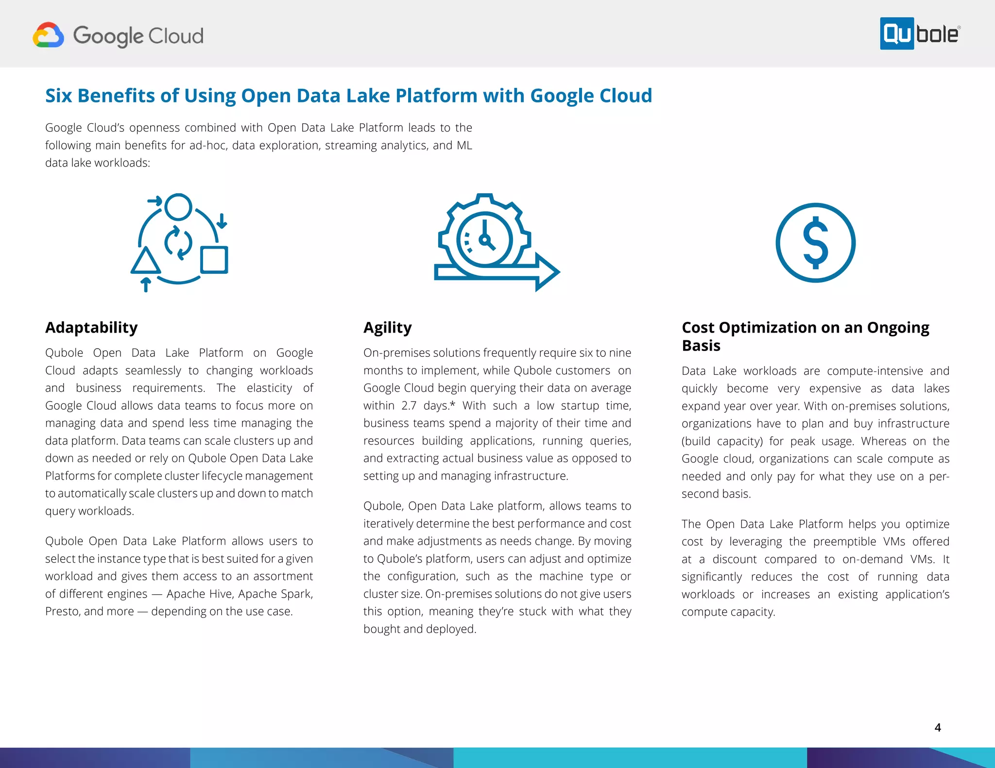GCP On Prem Buyers Guide - White-paper | Qubole | PPT