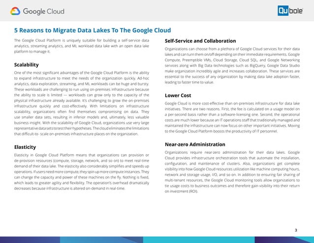 GCP On Prem Buyers Guide - White-paper | Qubole | PPT