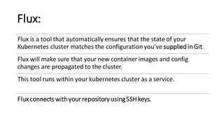 Google Cloud platform: GKE with CI/CD using CircleCI and Flux | PPT