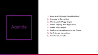 GCP App Engine with Spring boot Deployment.pptx