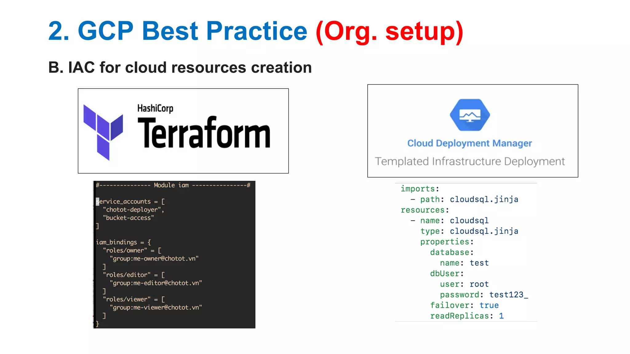 GCP Best Practices for SRE Team | PDF
