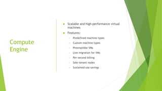 Introduction to GCP presentation | PPTX