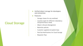 Introduction to GCP presentation | PPTX