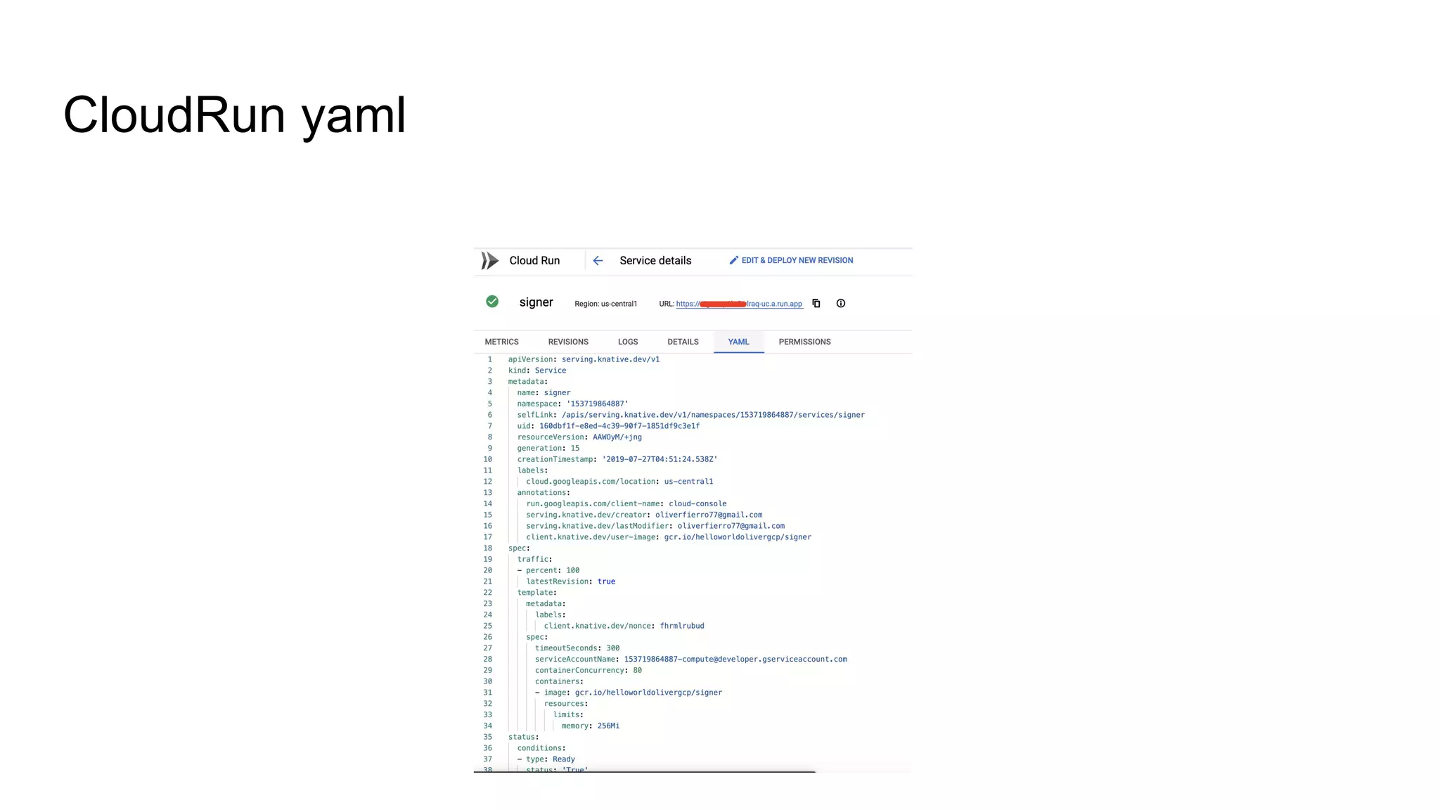 GCP CloudRun Overview | PDF