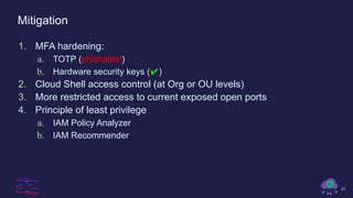 One Port to Serve Them All - Google GCP Cloud Shell Abuse | PDF | Cloud ...