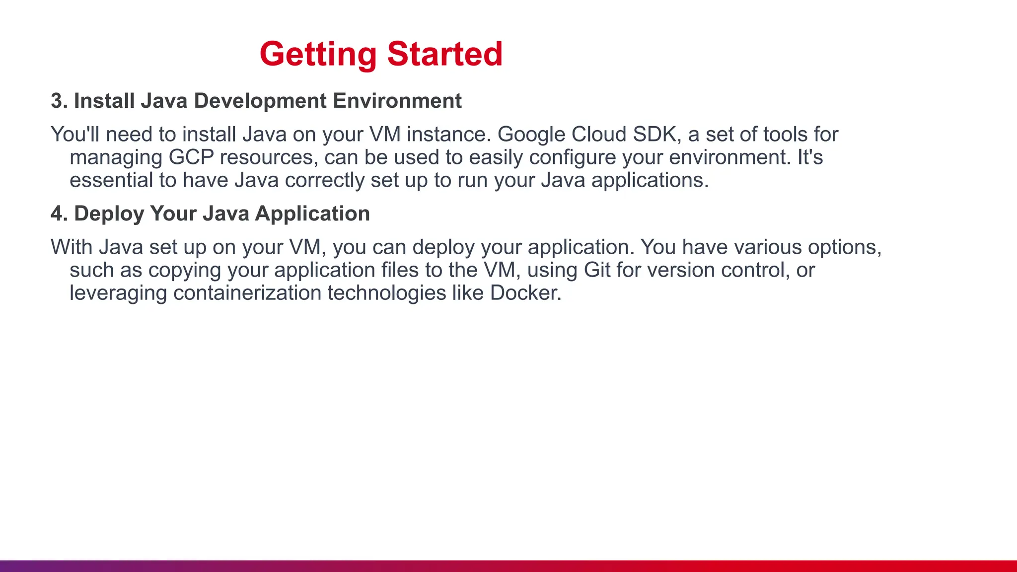 Gcp Compute Engine For Java Applicationpptx