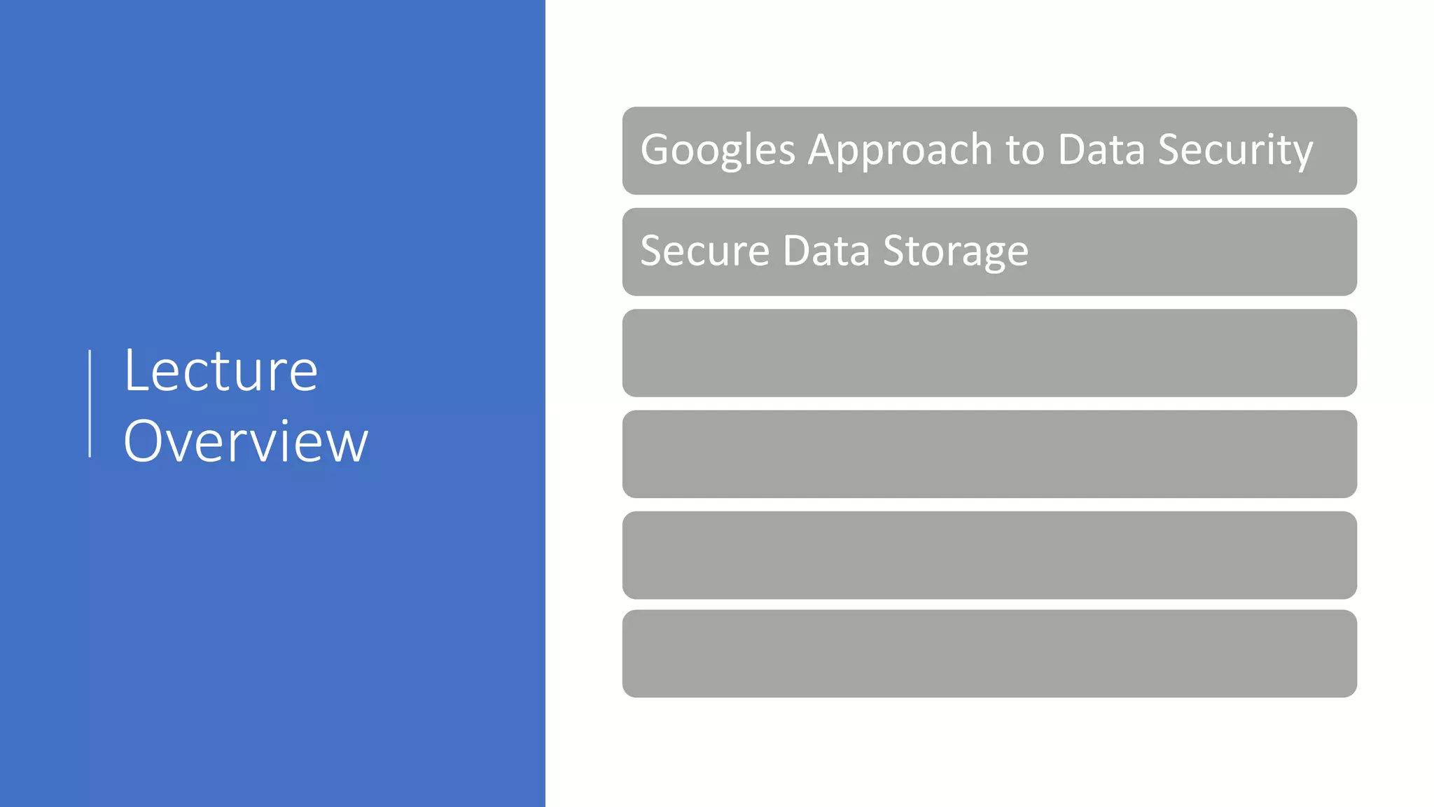 GCP Cloud Storage Security | PPTX