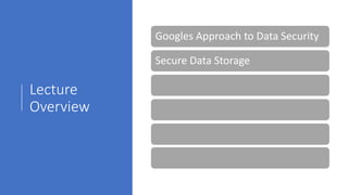 GCP Cloud Storage Security | PPTX