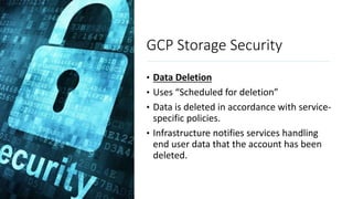 GCP Cloud Storage Security | PPTX