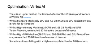GCP Deployment- Vertex AI | PPTX | Cloud Computing | Internet