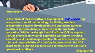 GCP DevOps Online Training - GCP DevOps Training in Hyderabad.pptx
