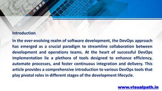 GCP DevOps Online Training Institute - visualpath.pptx