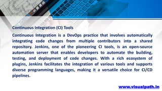 GCP DevOps Online Training Institute - visualpath.pptx
