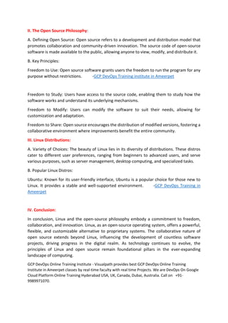 GCP DevOps Online Training Institute - Visualpath.pdf