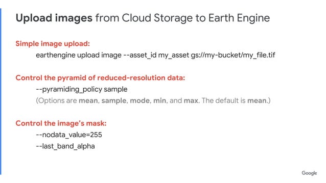 Earth Engine on Google Cloud Platform (GCP) | PDF | Cloud Computing ...