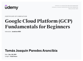 GCP Fundamentals Certification | PPT