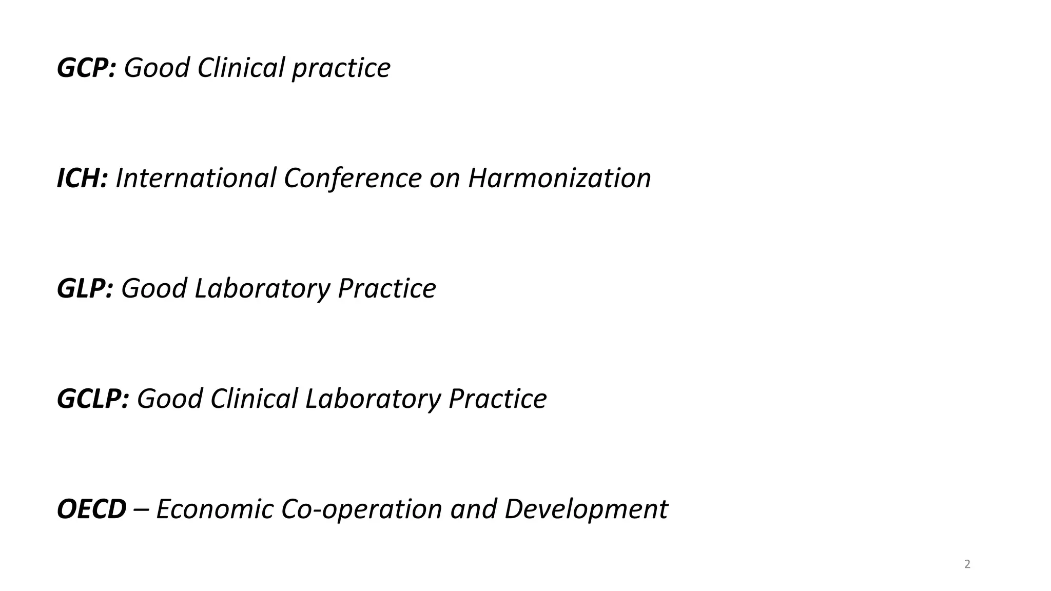 Gcp,glp,gclp presentation | PPTX