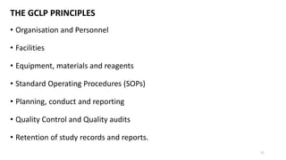 Gcp,glp,gclp presentation | PPTX