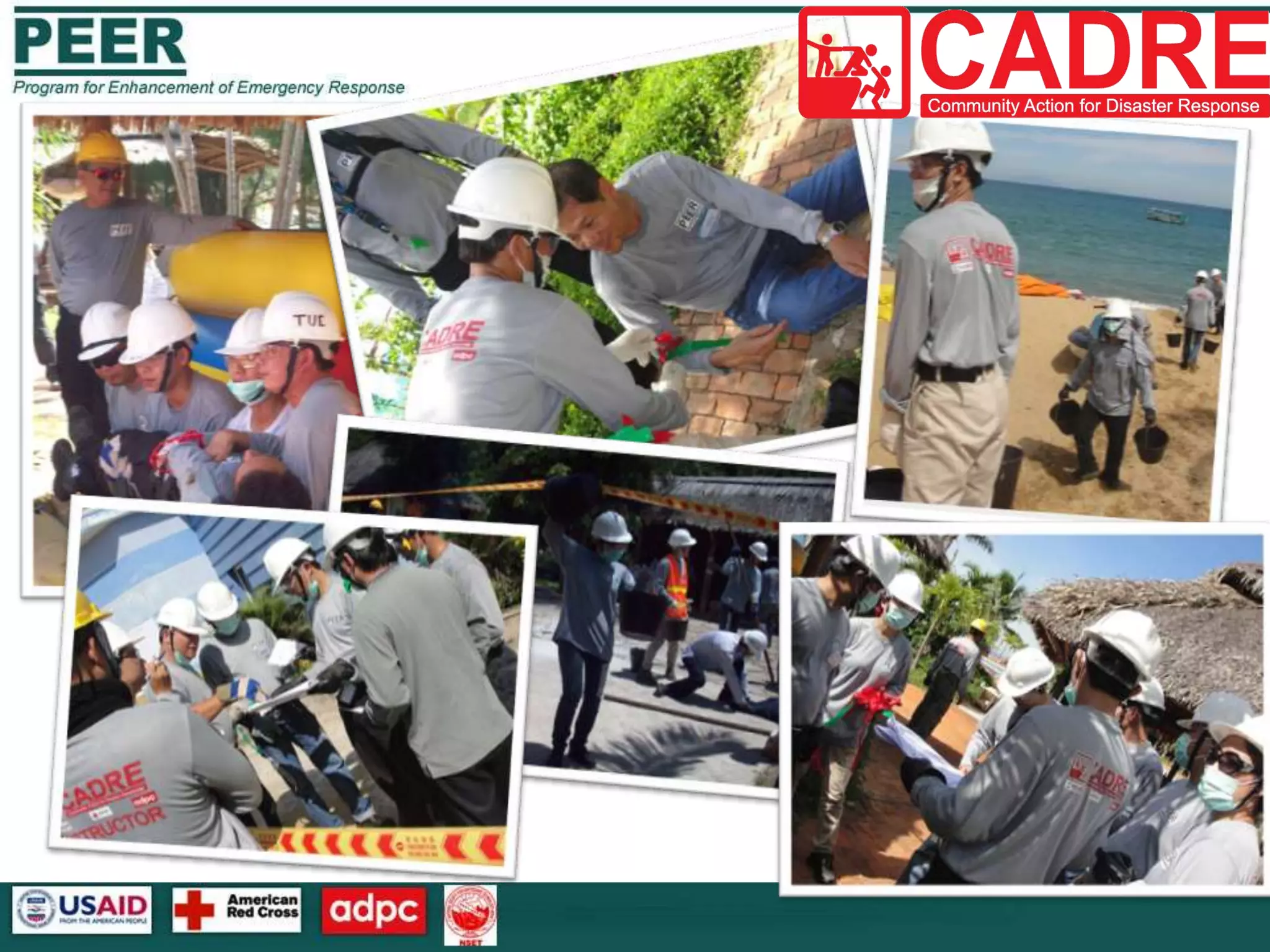 PEER Community Action for Disaster Response (CADRE) | PPTX