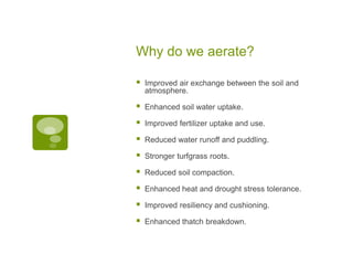 Lawn Care 101, Basic Turfgrass Management Principles | PPTX