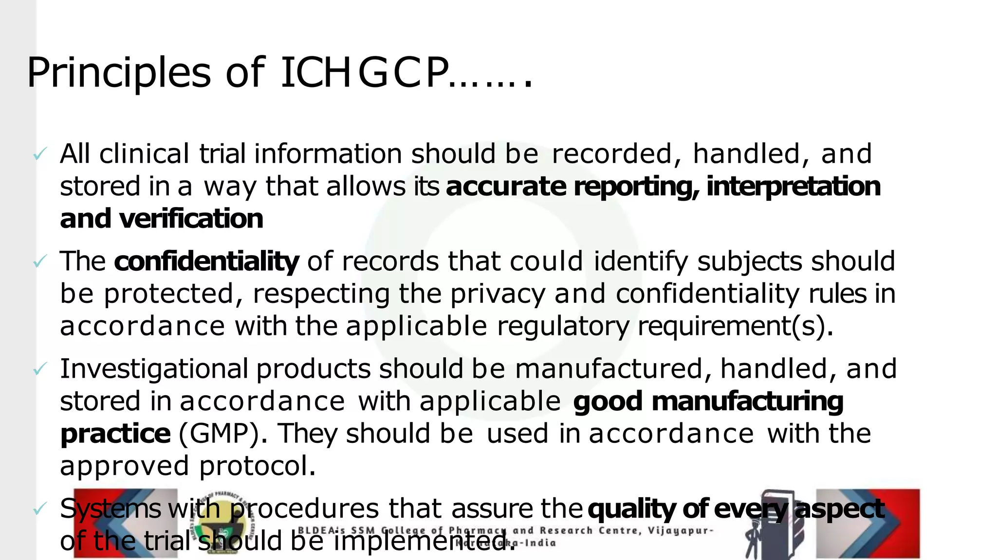 GCP guidelines | PPTX