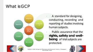 GCP guidelines | PPTX