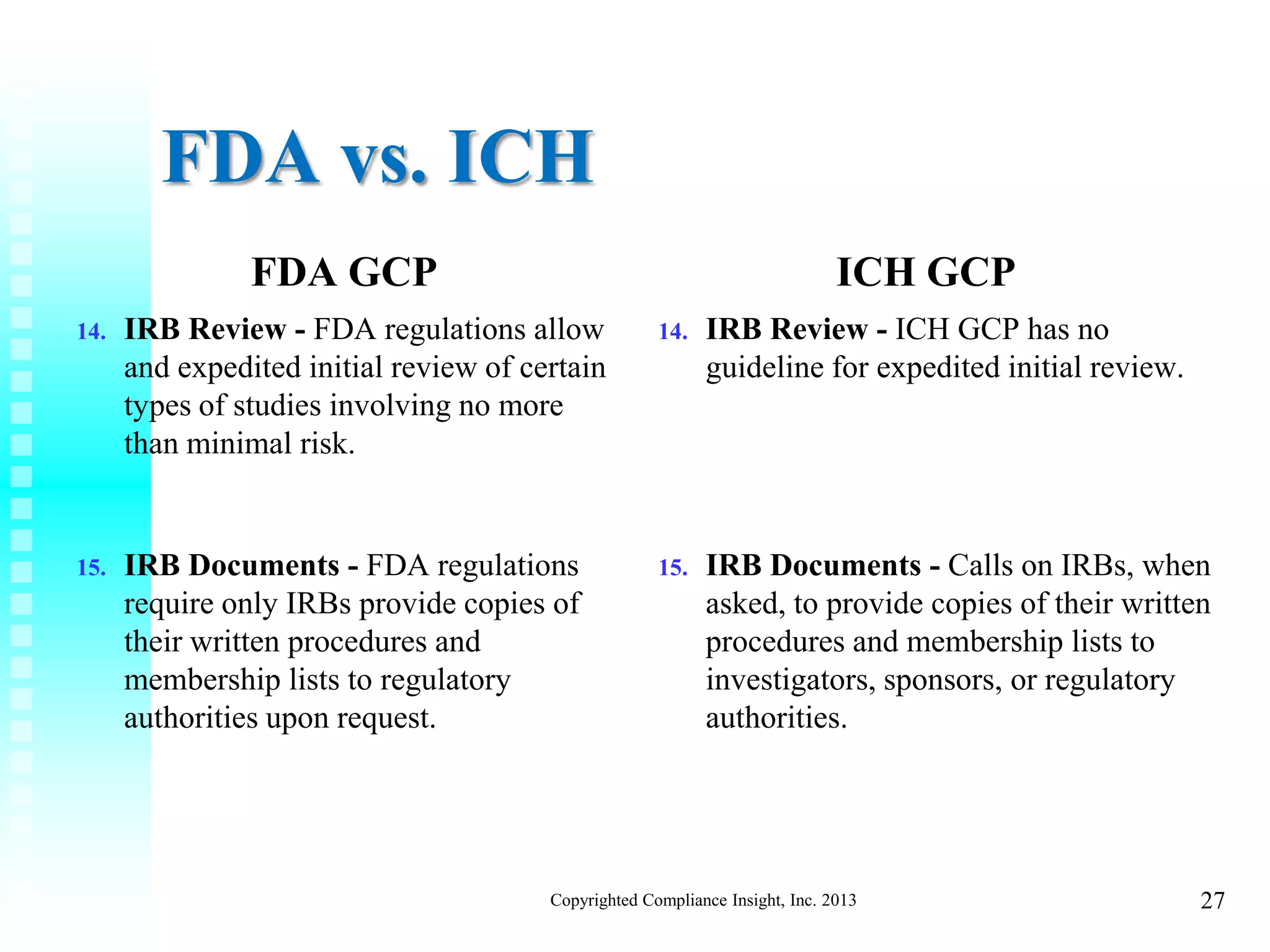 GCP Overview by Compliance Insight, Inc. | PPTX