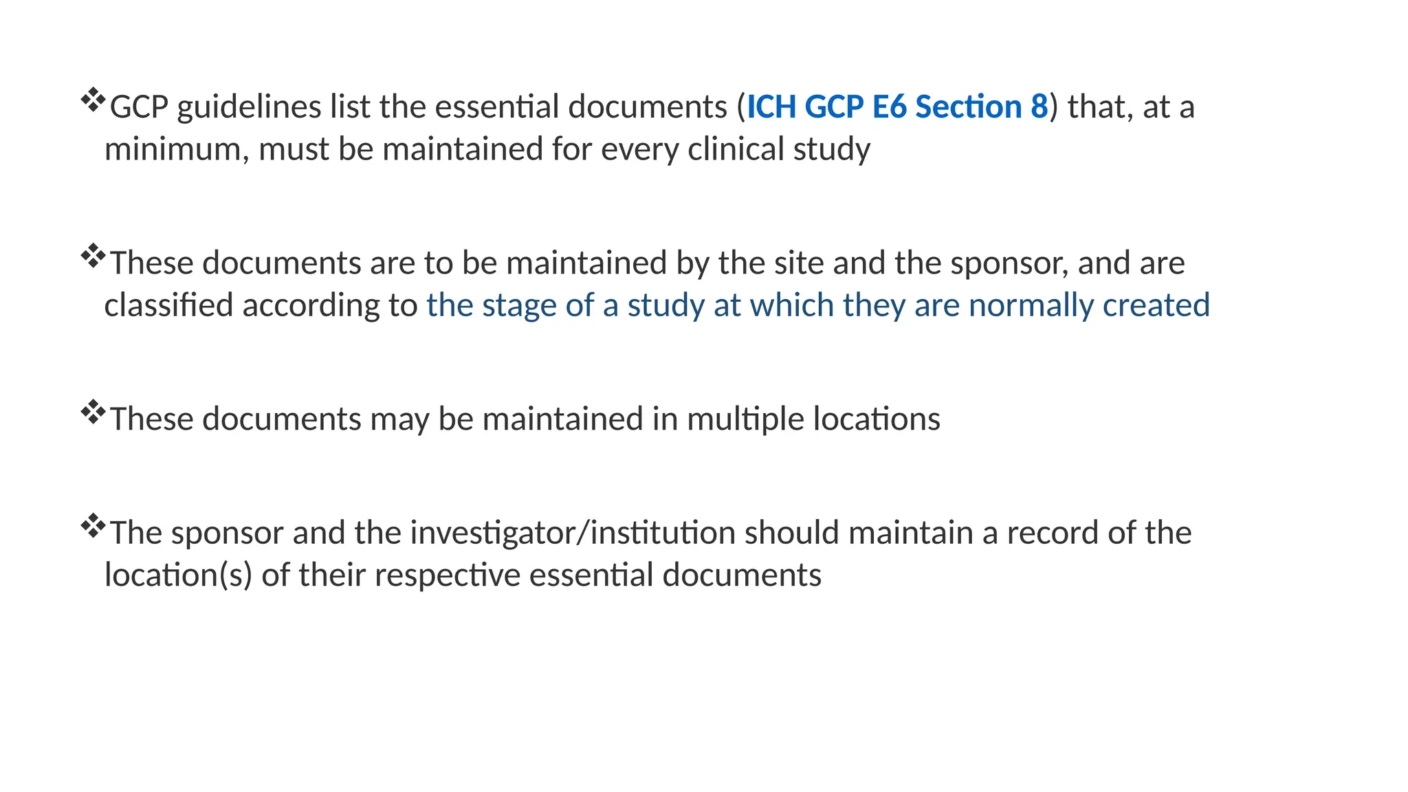 Good Clinical Practices(GCP) -Documentation | PPTX