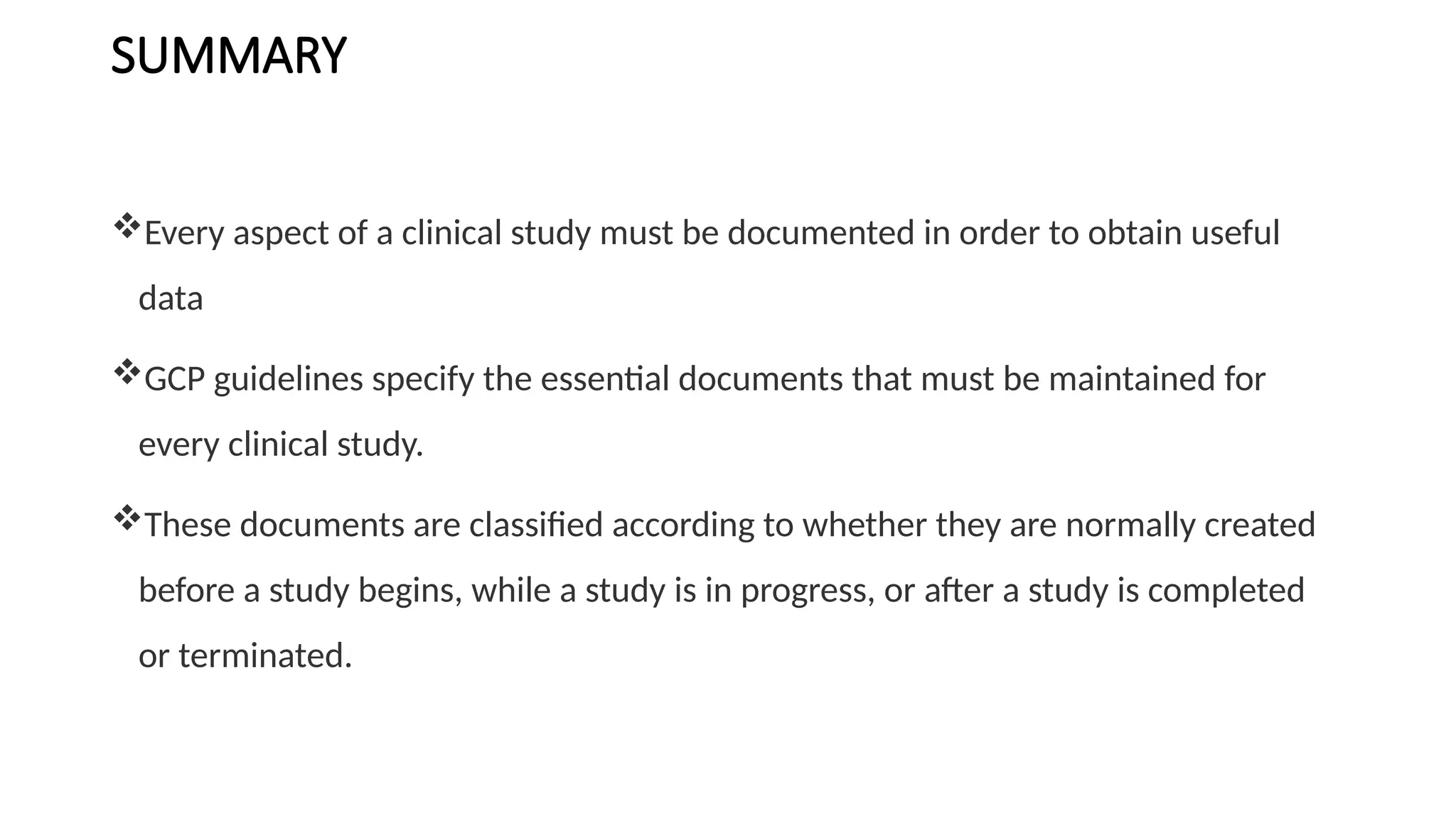 Good Clinical Practices(GCP) -Documentation | PPTX