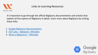 An overview of BigQuery | PDF | Cloud Computing | Internet
