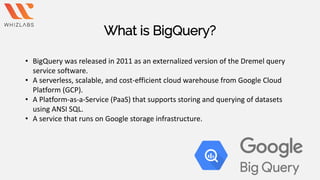 An overview of BigQuery | PDF