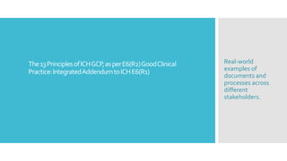 Gcp principles and their applications | PPT