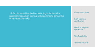 Gcp principles and their applications | PPT