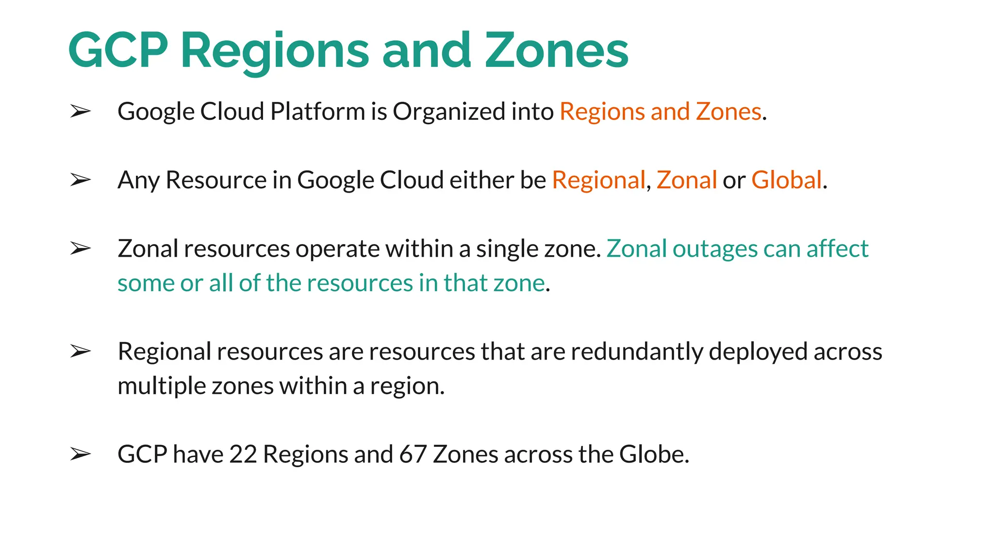 GCP Region and Zone Overview - Details | PDF