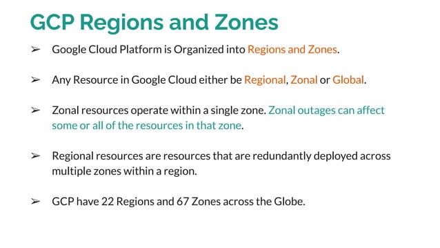 Gcp Region And Zone Overview Details Pdf