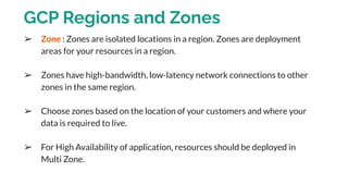 GCP Region and Zone Overview - Details | PDF