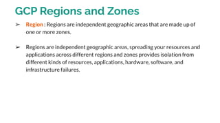 GCP Region and Zone Overview - Details | PDF
